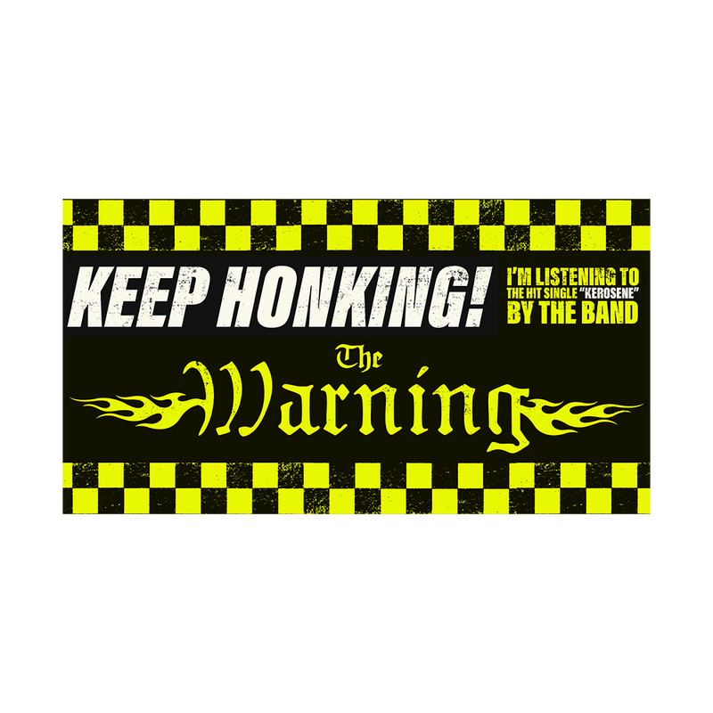 TW Bumper Sticker Pack - The Warning Official Store